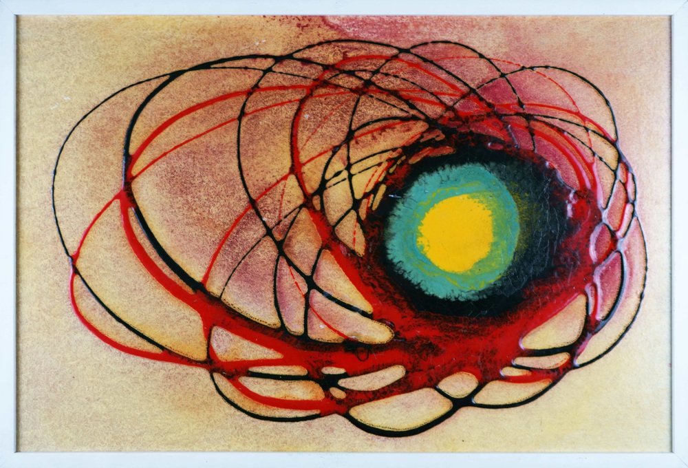 Klaus Oldenburg, Eccentric Discharges of a Turquoise-Yellow Core, 1975 ...