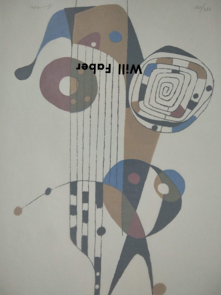 Will Faber, Untitled, 1982, Screen Print on Paper for sale at Pamono