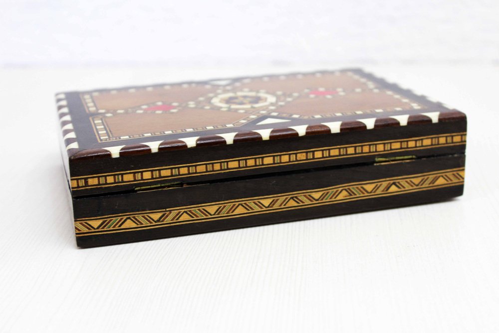French Box in Marquetry, 1970 for sale at Pamono