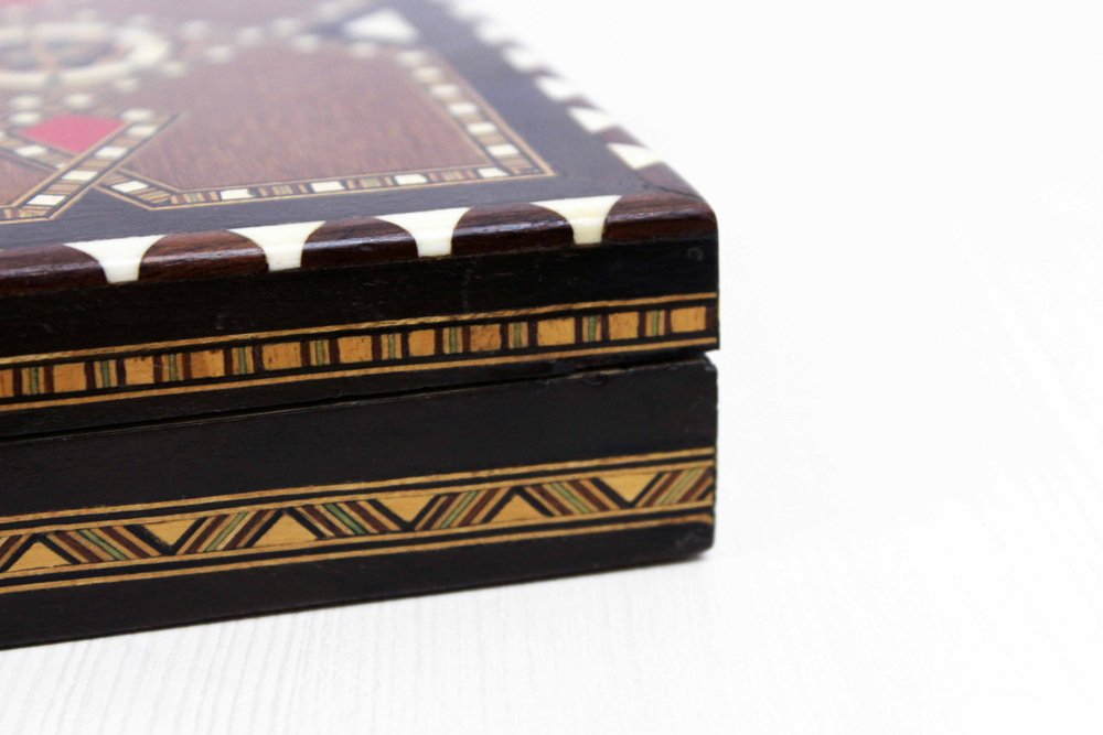 French Box in Marquetry, 1970 for sale at Pamono