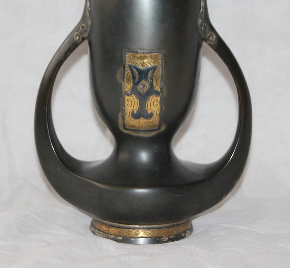 Art Nouveau Neoclassical Bronze Vase from Christofle, 1890s for sale at ...