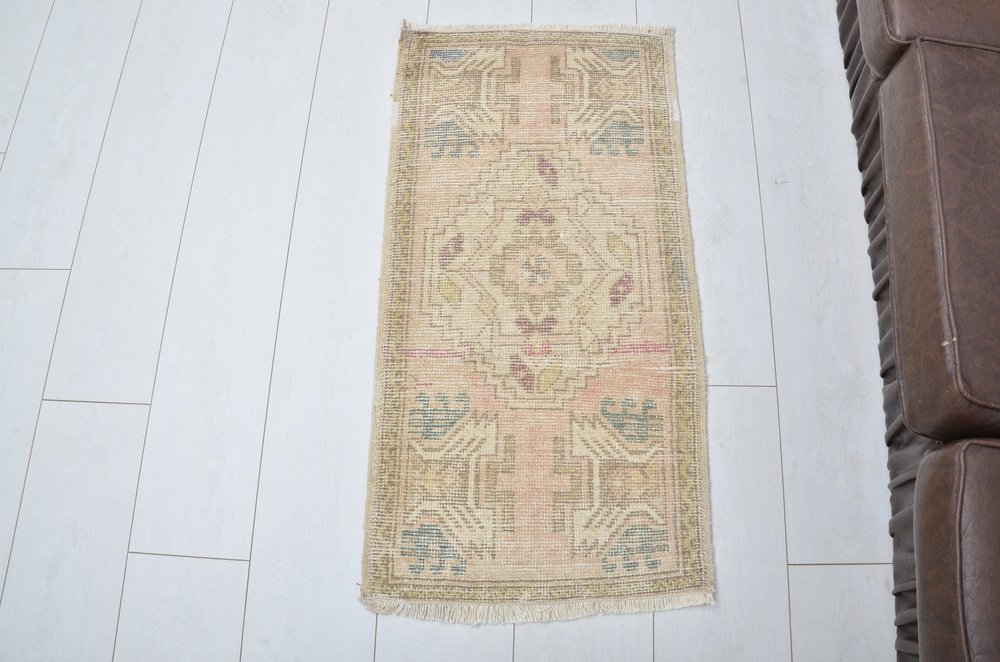 Small Turkish Handmade Rug for sale at Pamono