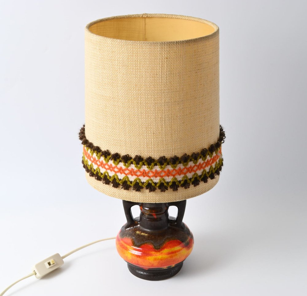 German Fat Lava Table Lamp from Aro Leuchte, 1970s for sale at Pamono