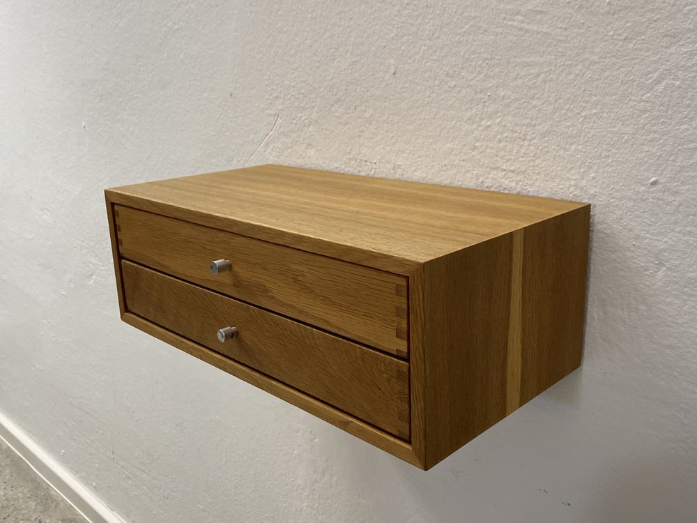 Model 128 Wall Console in Oak by Kai Kristianen for Aksel Kjersgaard ...