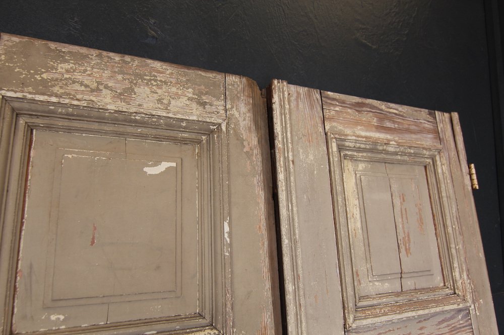 Large Double Door with Wings, 1890s for sale at Pamono