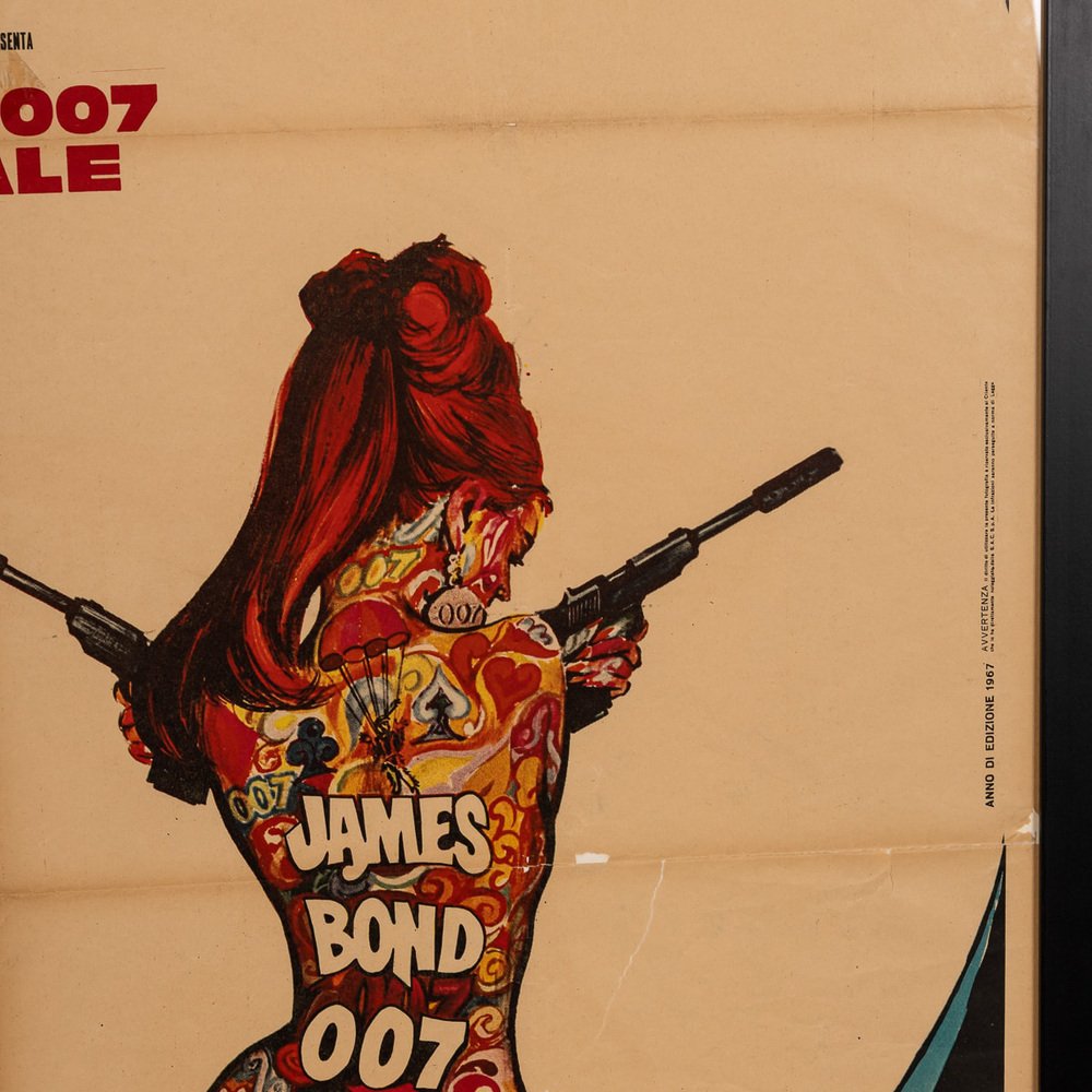 James Bond 007 Casino Royale Poster, 1967 for sale at Pamono