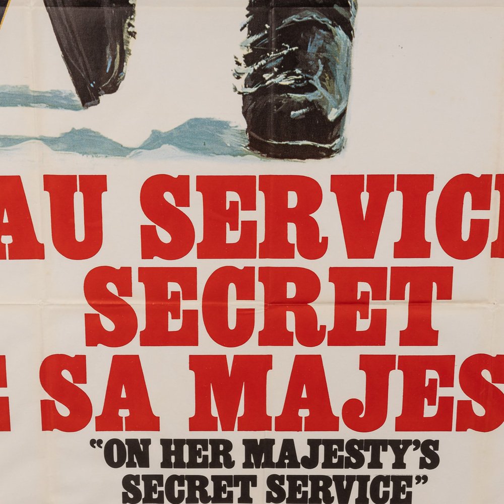 French James Bond On Her Majestys Secret Service Posters from Eon ...