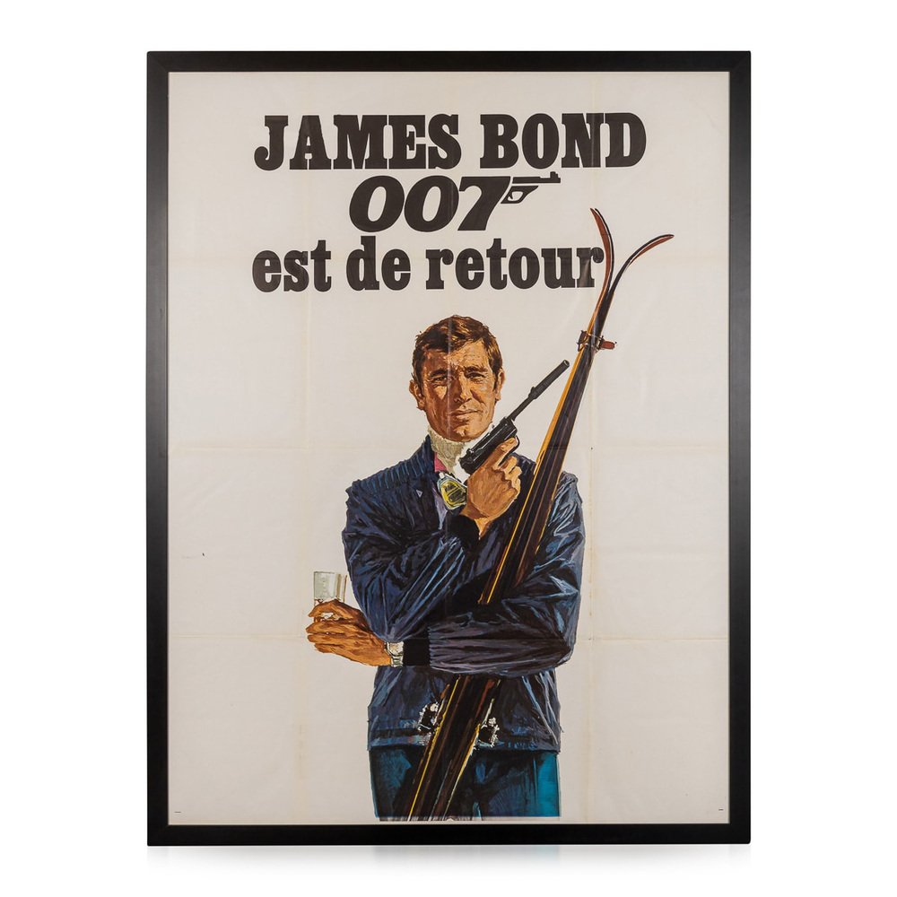 Französische James Bond On Her Majestys Secret Service Poster von Eon ...