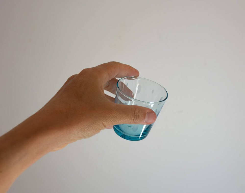 Placeholders in Acquamare Glass by IVV Firenze, Set of 6 for sale at Pamono