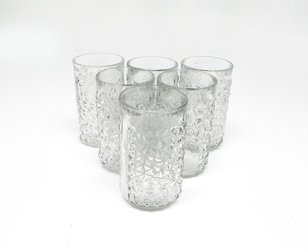 Vintage Polish Vodka Shots by Prądniczanka Glassworks, 1970s, Set of 6 ...