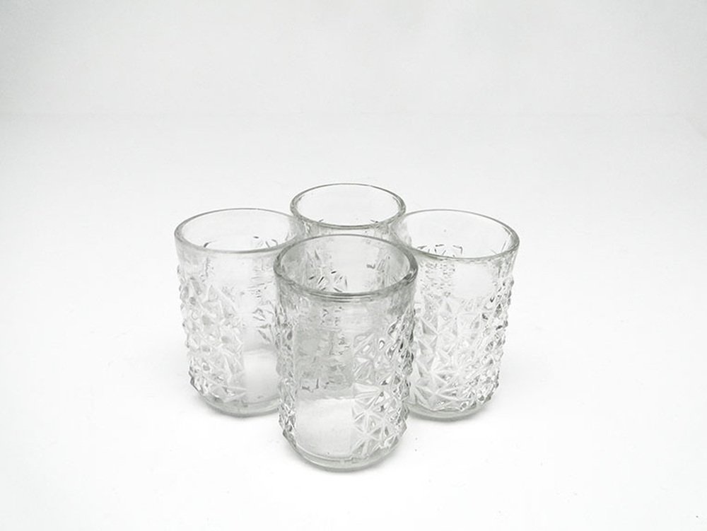 Vintage Polish Vodka Shots by Prądniczanka Glassworks, 1970s, Set of 4 ...
