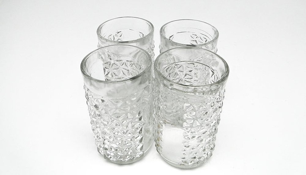 Vintage Polish Vodka Shots by Prądniczanka Glassworks, 1970s, Set of 4 ...