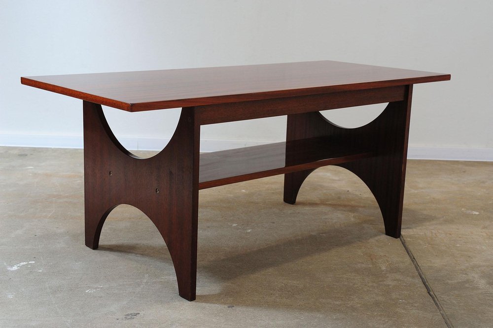 Mid-Century Modern Mahogany Coffee Table, Soviet Union, 1970s for sale ...