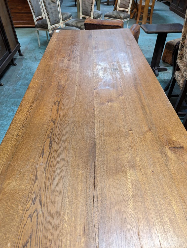 Kloster Tisch aus massiver Eiche bei Pamono kaufen