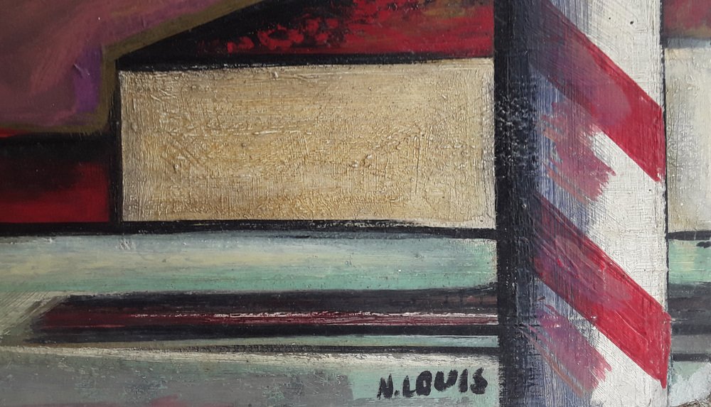 Norbert Louis, Die Alte Schlosskaserne in Kaiserslautern, 1953, Mixed ...