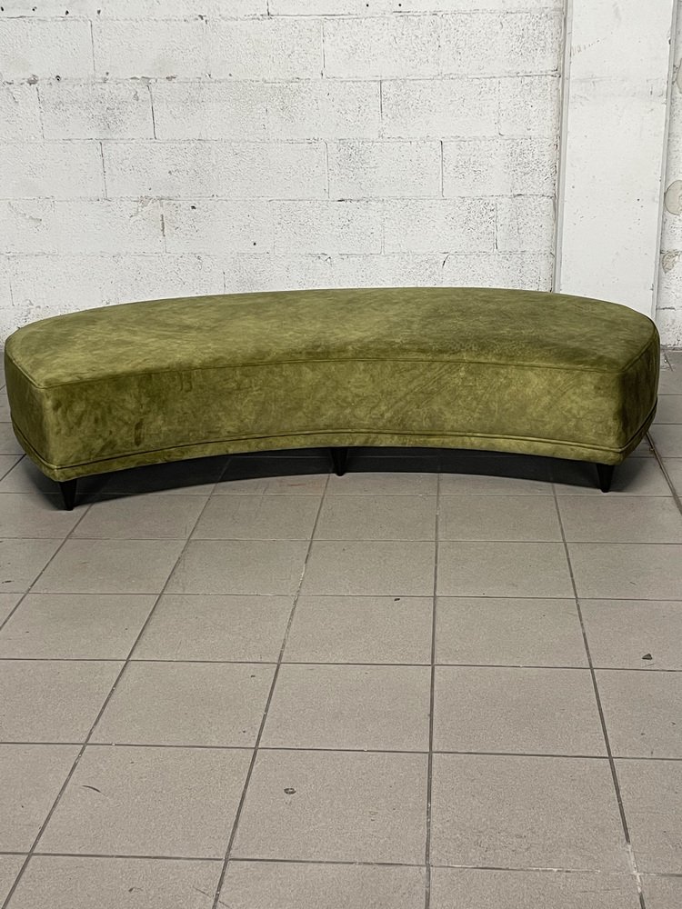 Large Shaped Bench, Italy, 1950s for sale at Pamono