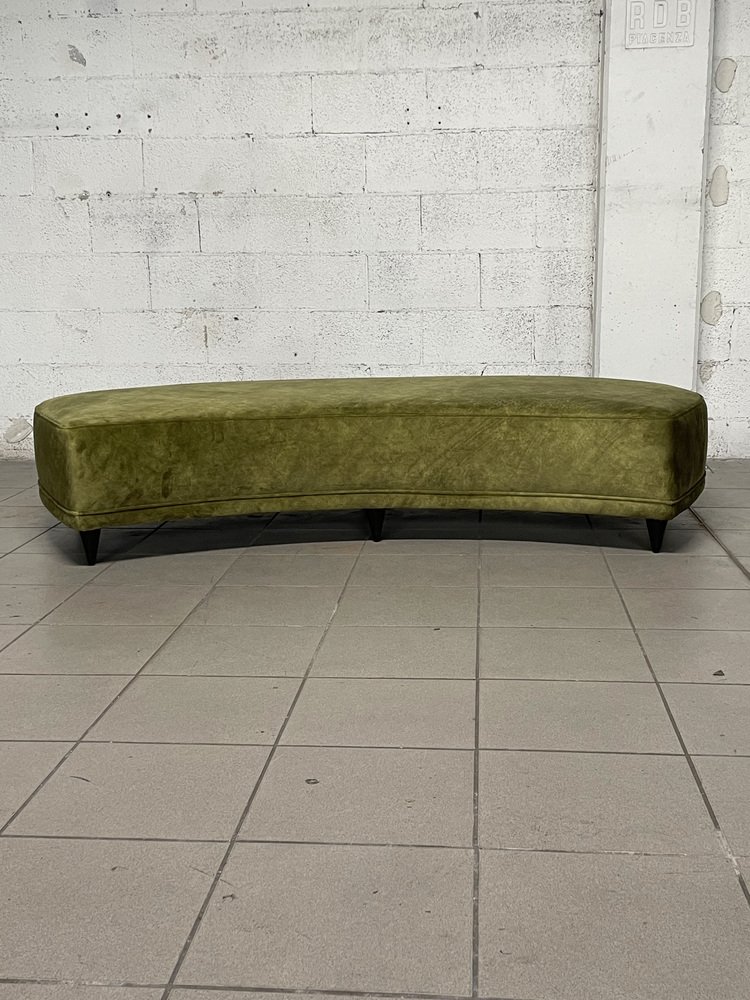 Large Shaped Bench, Italy, 1950s for sale at Pamono