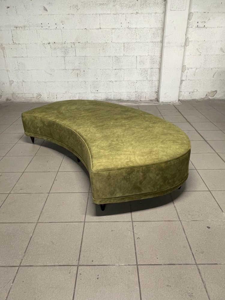 Large Shaped Bench, Italy, 1950s for sale at Pamono