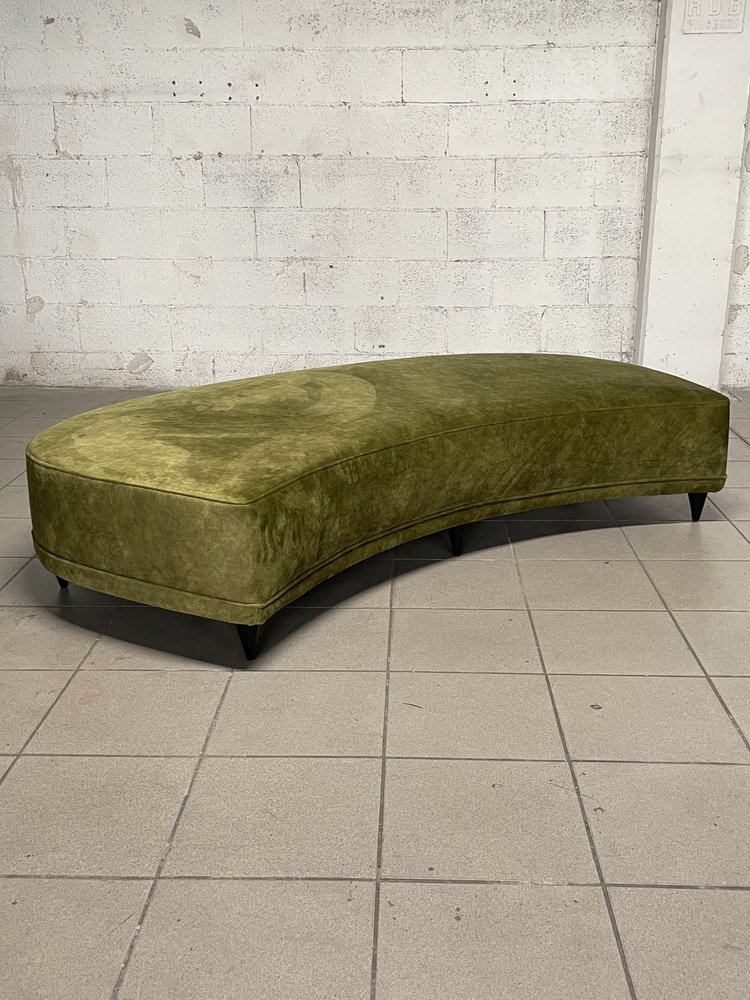 Large Shaped Bench, Italy, 1950s for sale at Pamono