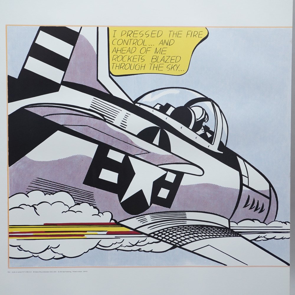 Roy Lichtenstein, Wham!, 2003, Screen Print for sale at Pamono