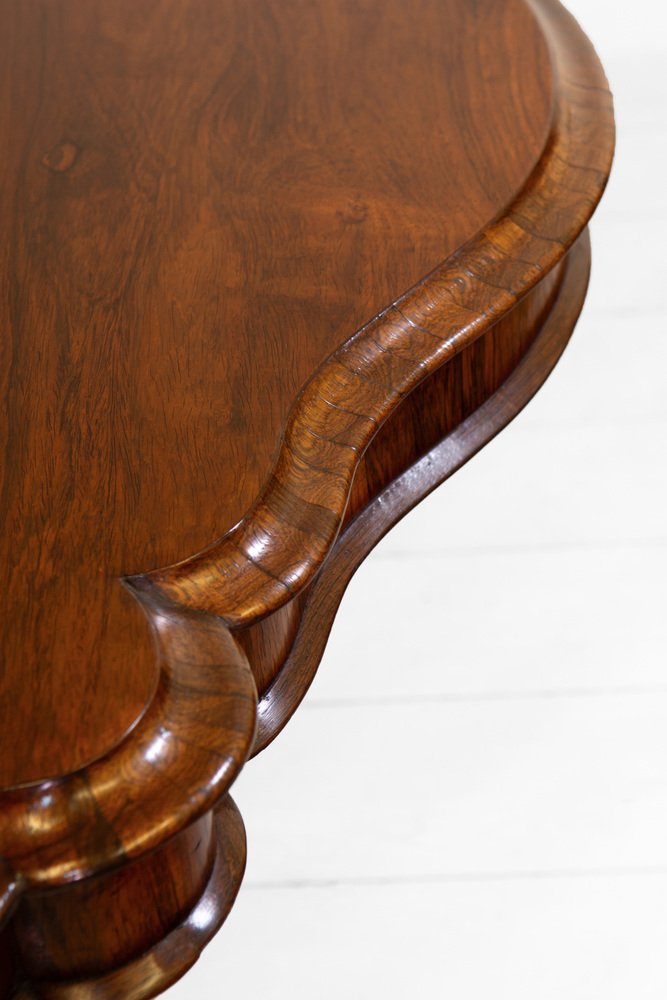 19th Century Rosewood Breakfast Table, 1860s for sale at Pamono