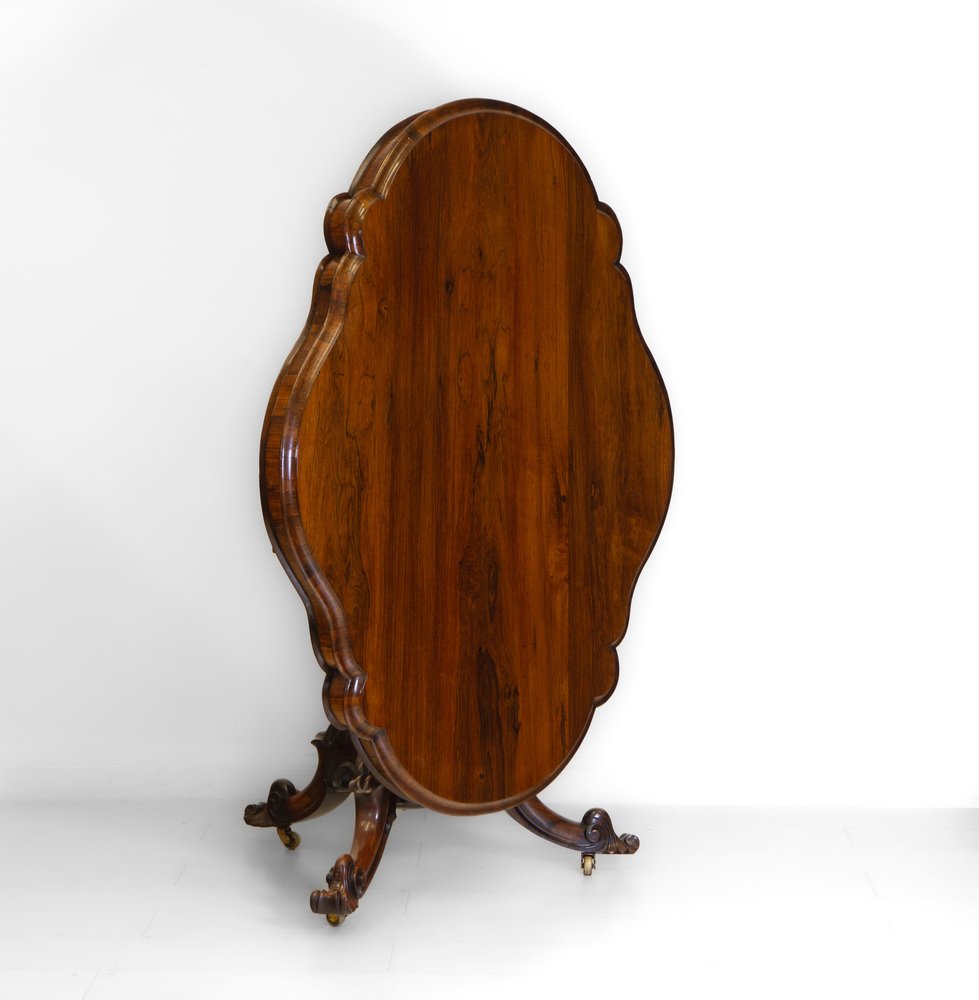 19th Century Rosewood Breakfast Table, 1860s for sale at Pamono