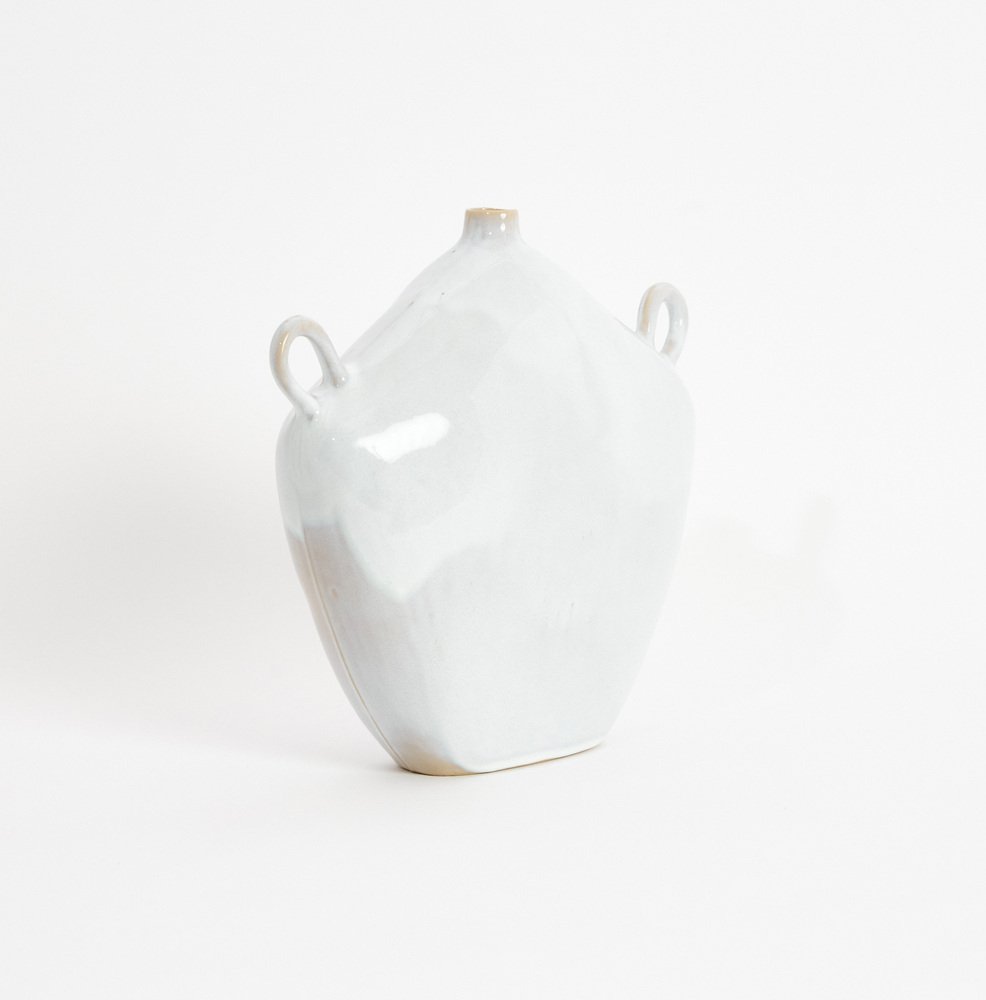 Shiny White Maria Vase from Project 213A for sale at Pamono