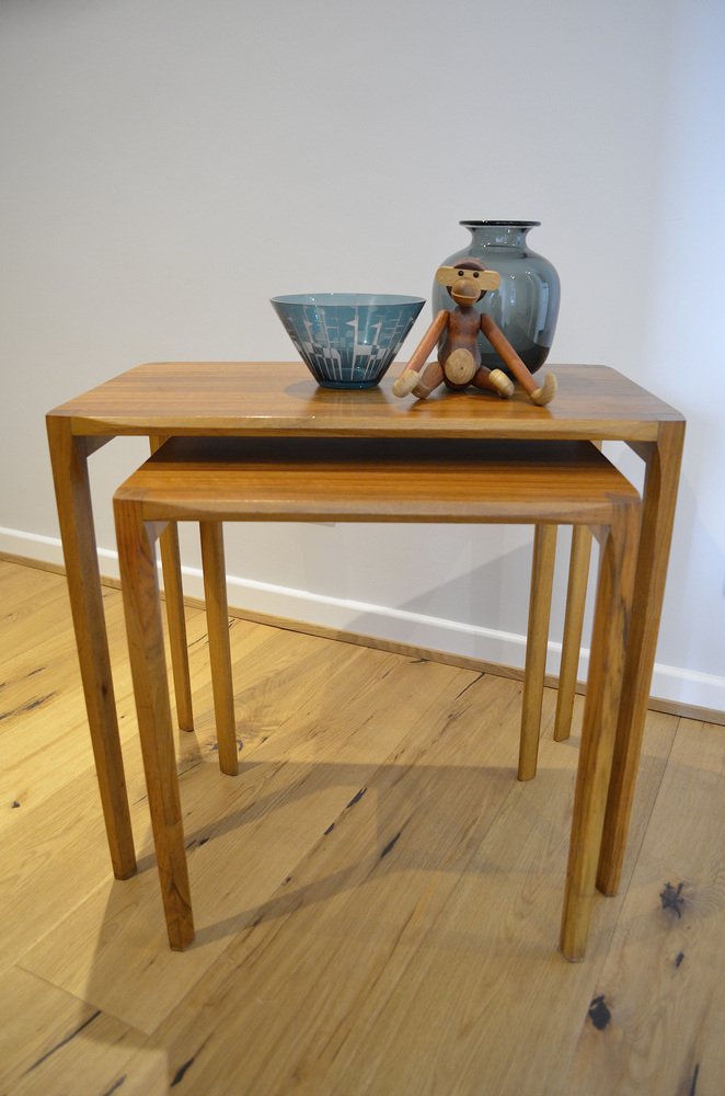 Teak Nesting Tables by Rex Raab for Wilhelm Renz, 1960s, Set of 2 for ...