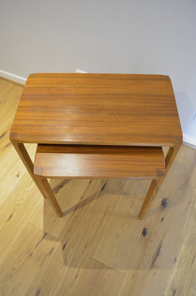 Teak Nesting Tables by Rex Raab for Wilhelm Renz, 1960s, Set of 2 for ...