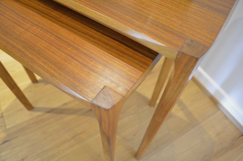 Teak Nesting Tables by Rex Raab for Wilhelm Renz, 1960s, Set of 2 for ...