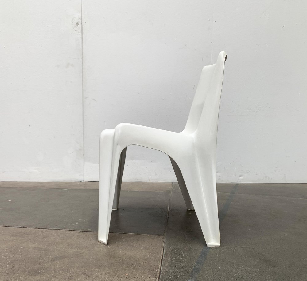 Mid-Century Space Age German Stackable Chair by Helmut Bätzner for ...