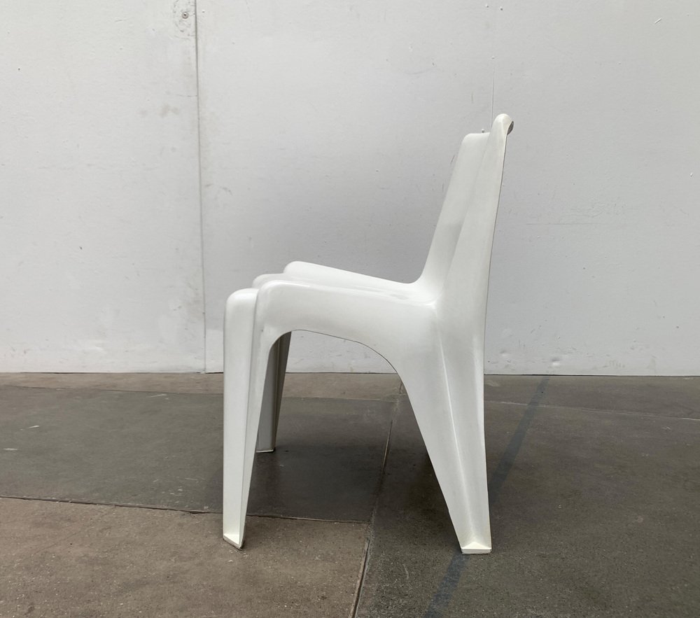 Mid-Century Space Age German Stackable Chair by Helmut Bätzner for ...