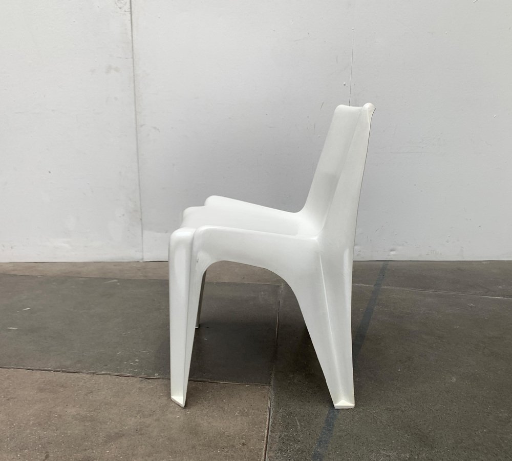 Mid-Century Space Age German Stackable Chair by Helmut Bätzner for ...