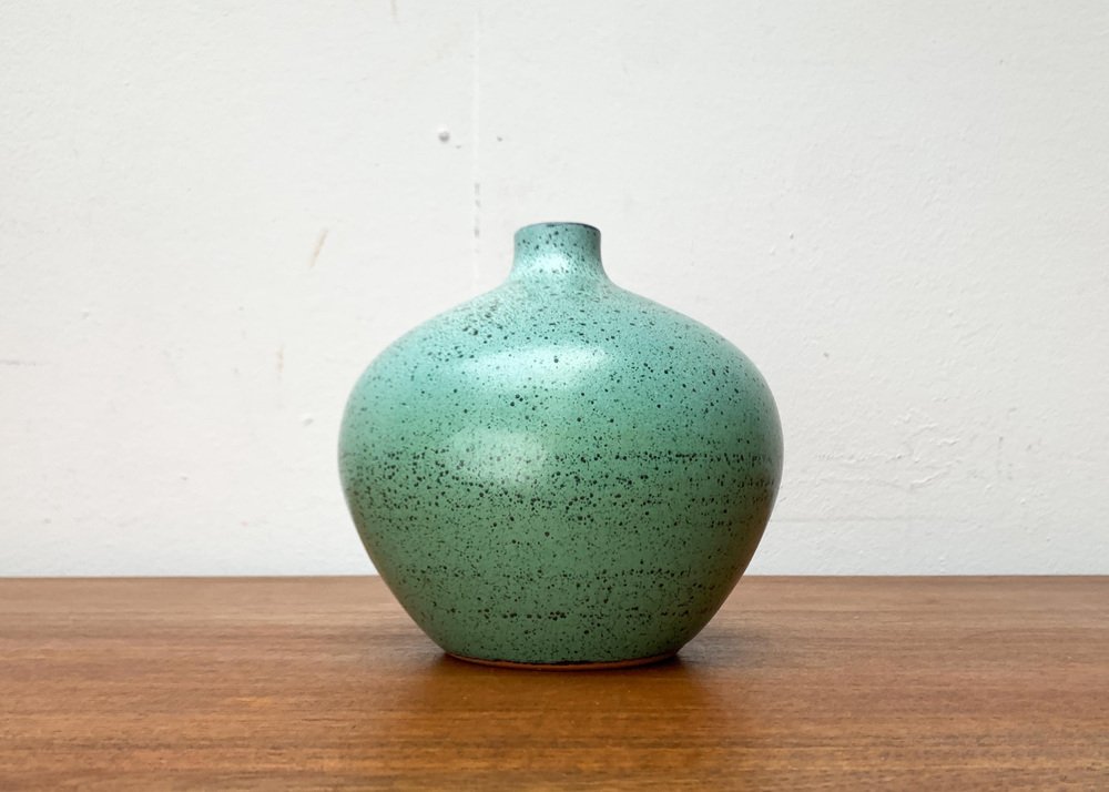 Mid-Century German Minimalist Studio Pottery Vase by Siegfried Gramann ...