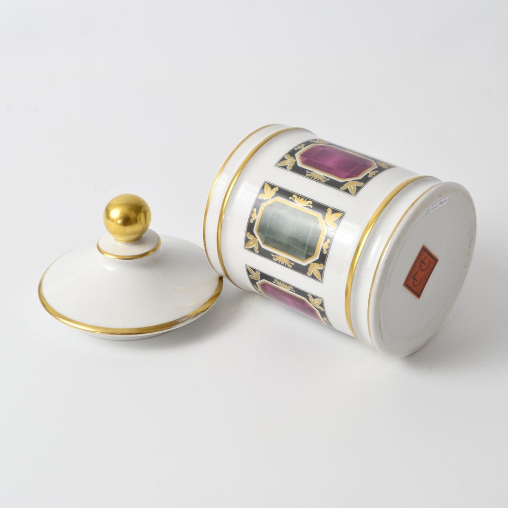 Porcelain Container from CMC, 1970s for sale at Pamono