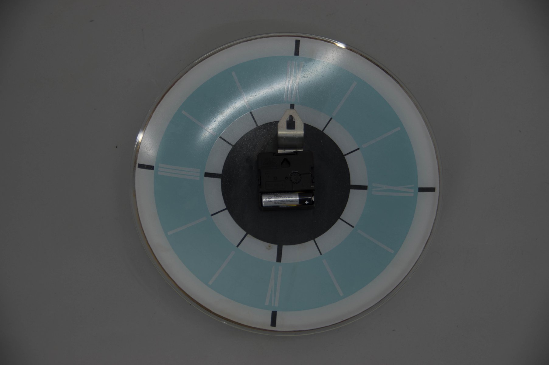 Mid-Century Wall Clock by Klenoty, Czechoslovakia, 1960s for sale at Pamono