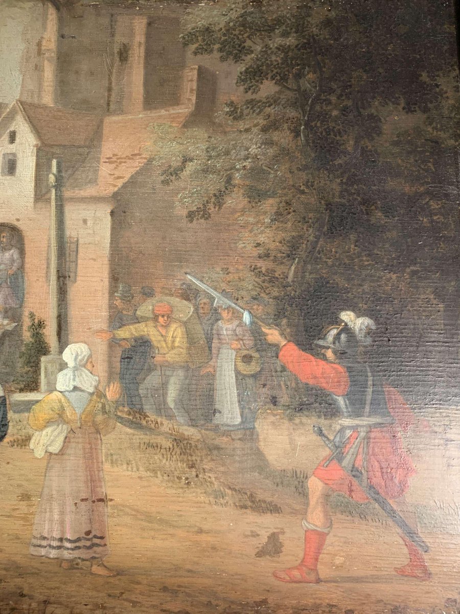 Dutch Artist, Classical Scene, Oil Painting, 17th Century, Framed for ...