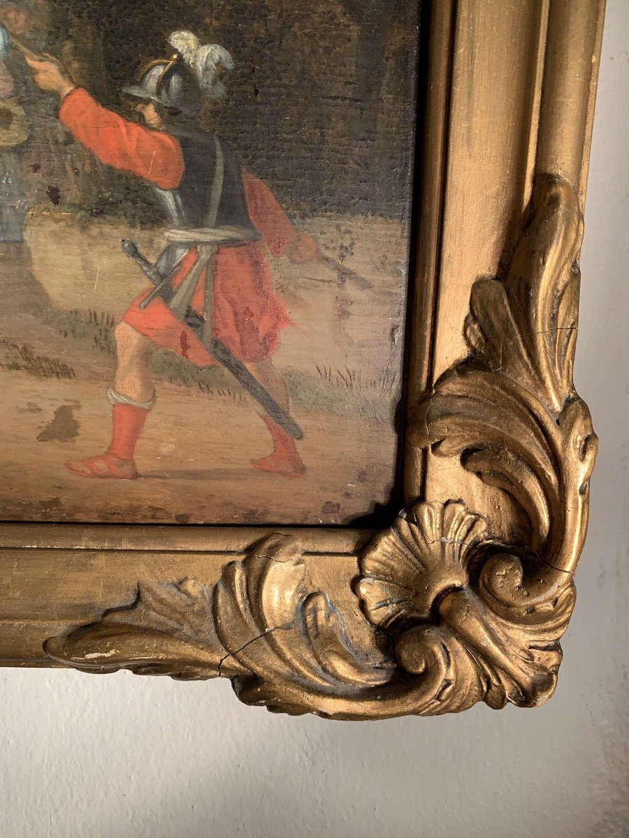 Dutch Artist, Classical Scene, Oil Painting, 17th Century, Framed for ...