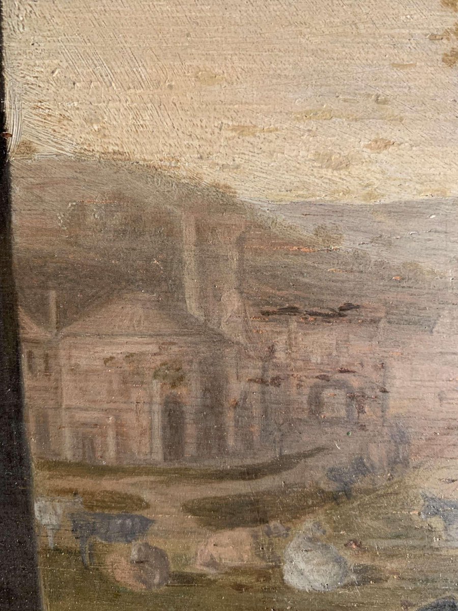 Dutch Artist, Classical Scene, Oil Painting, 17th Century, Framed for ...