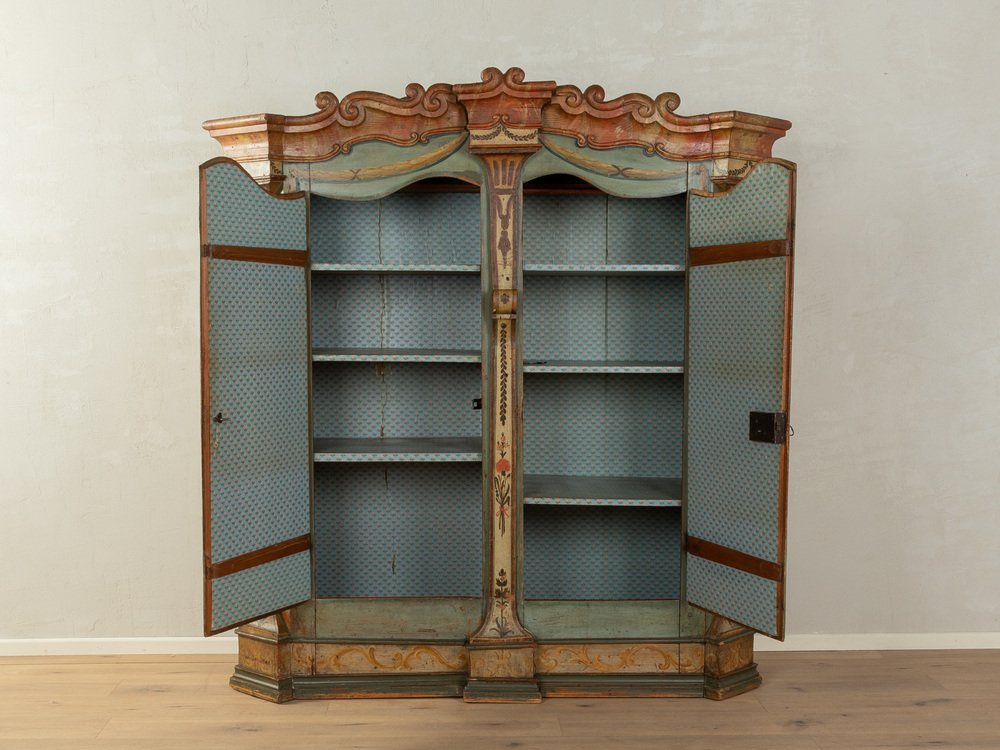 Hand Painted Farmers Cabinet, 1930s for sale at Pamono