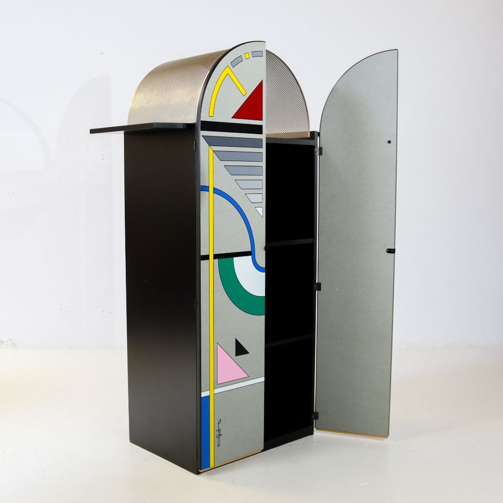 Vintage Postmodern Cabinet, 1980s for sale at Pamono