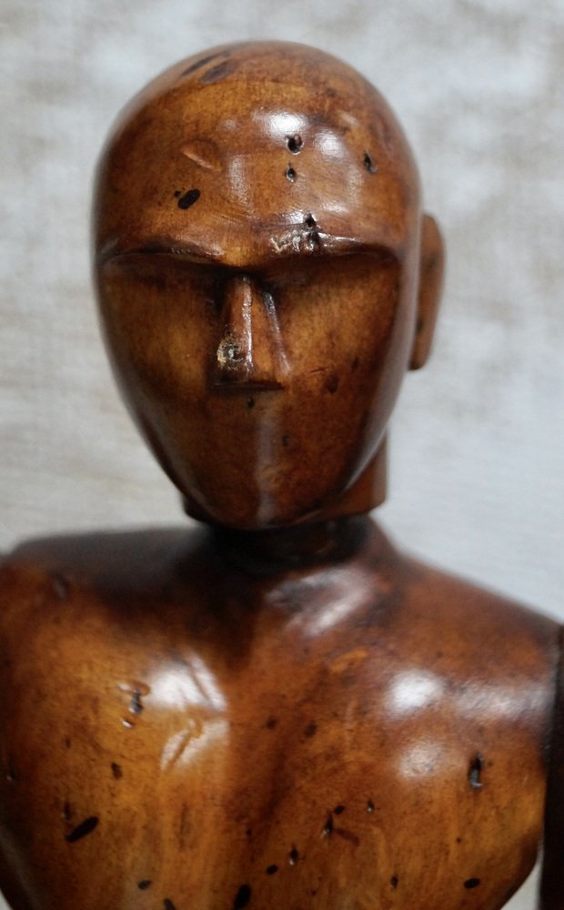 Antique Articulated Artist's Model on Stand, 1900 for sale at Pamono