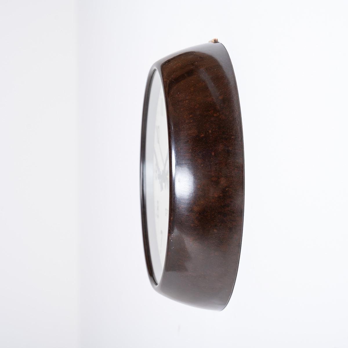 Small Industrial Bakelite Clock by Gents of Leicester for sale at Pamono