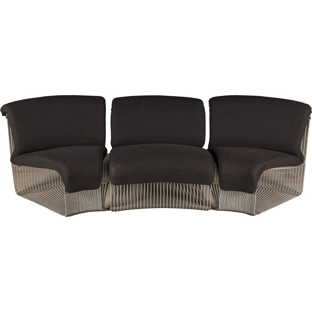 Black Pantonova Sofa by Verner Panton, 1960s for sale at Pamono