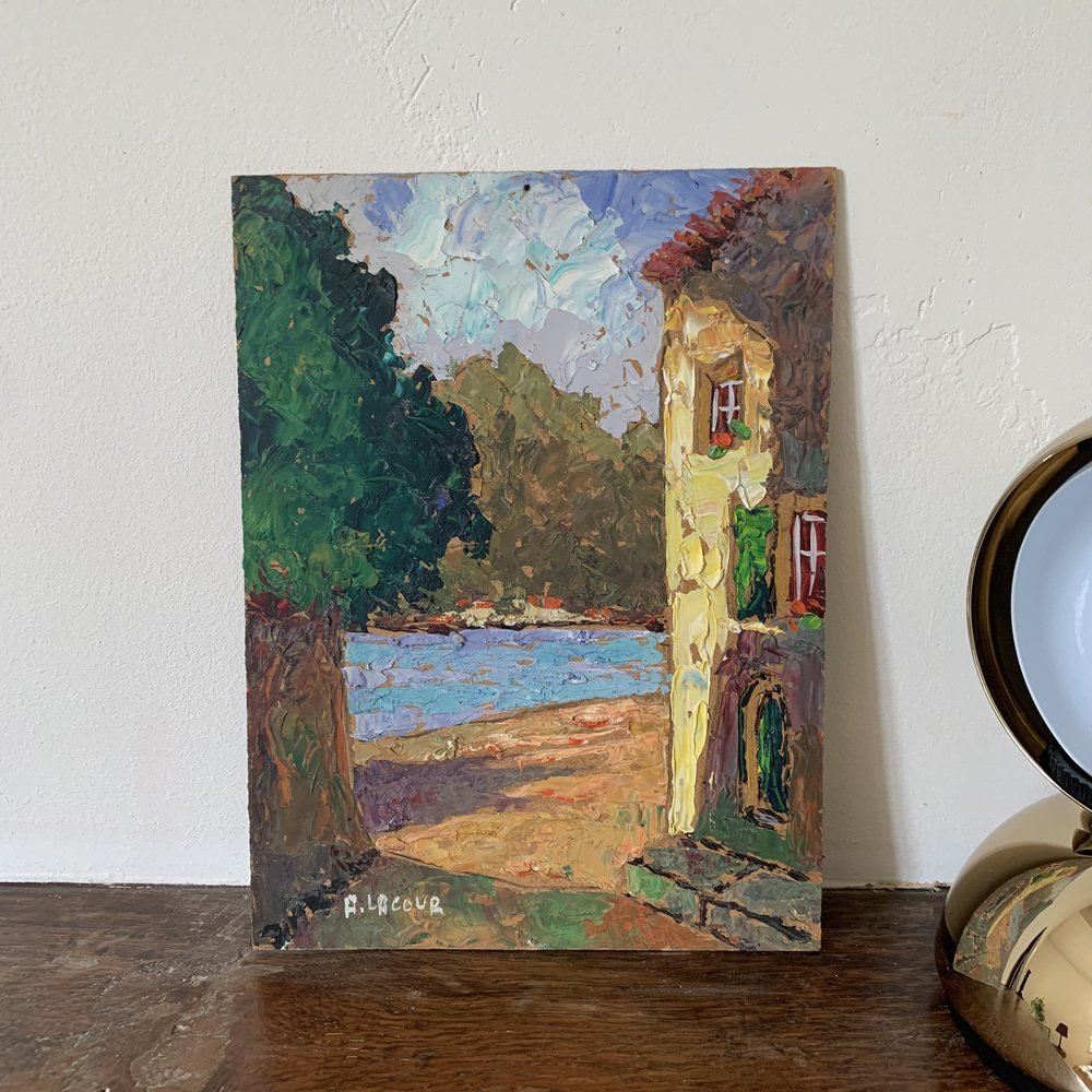 Armand Lacour, Landscape, 1920s, Painting for sale at Pamono