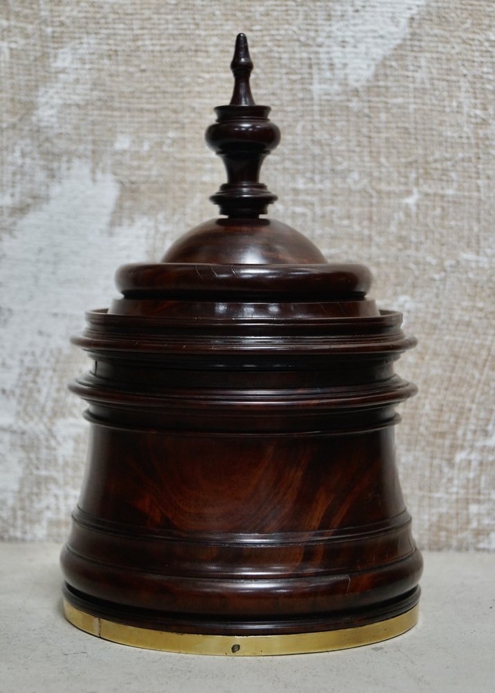 19th Century Dutch Tree of Life Tobacco Jar, 1830s for sale at Pamono