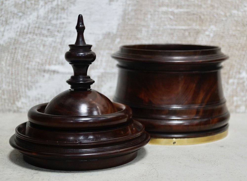 19th Century Dutch Tree of Life Tobacco Jar, 1830s for sale at Pamono