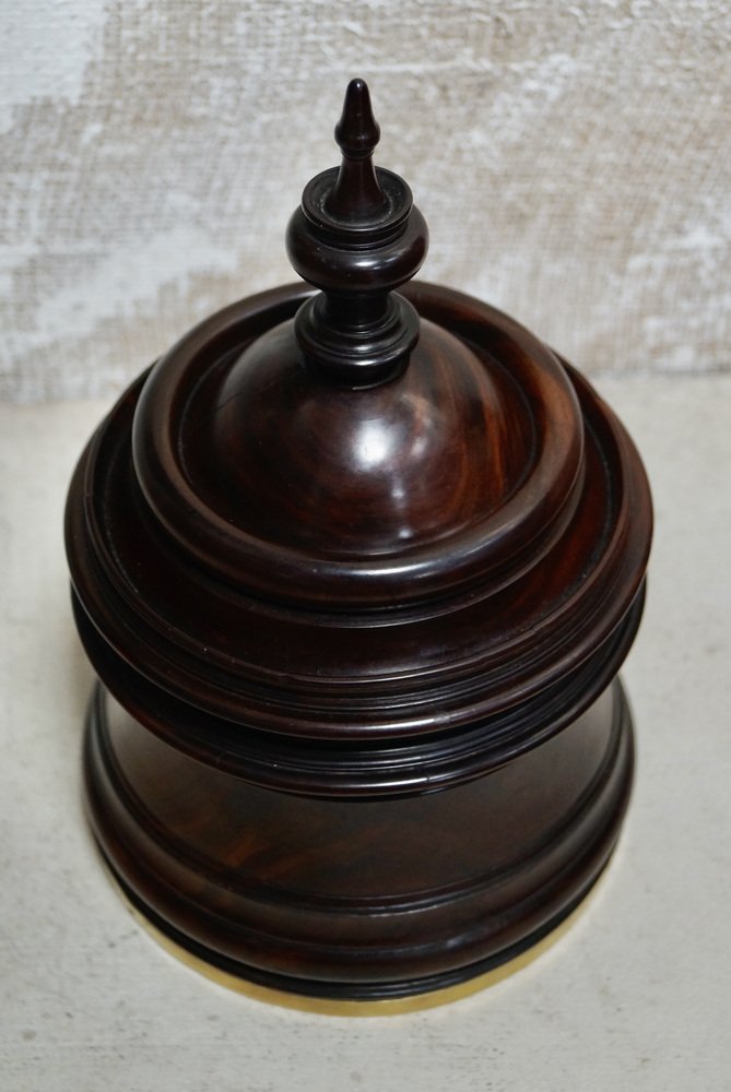 19th Century Dutch Tree of Life Tobacco Jar, 1830s for sale at Pamono