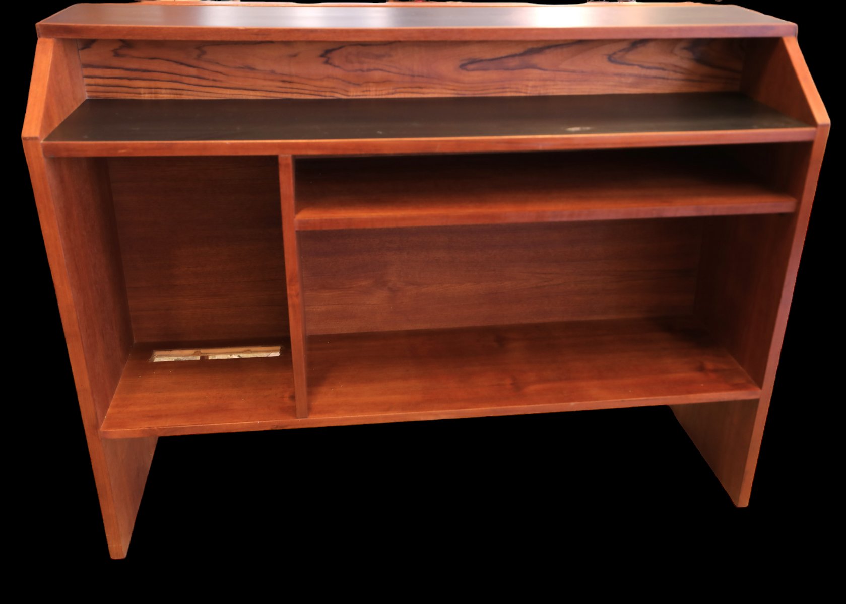 Danish Cocktail Bar in Teak and Button-Upholstered Front, 1950s for ...