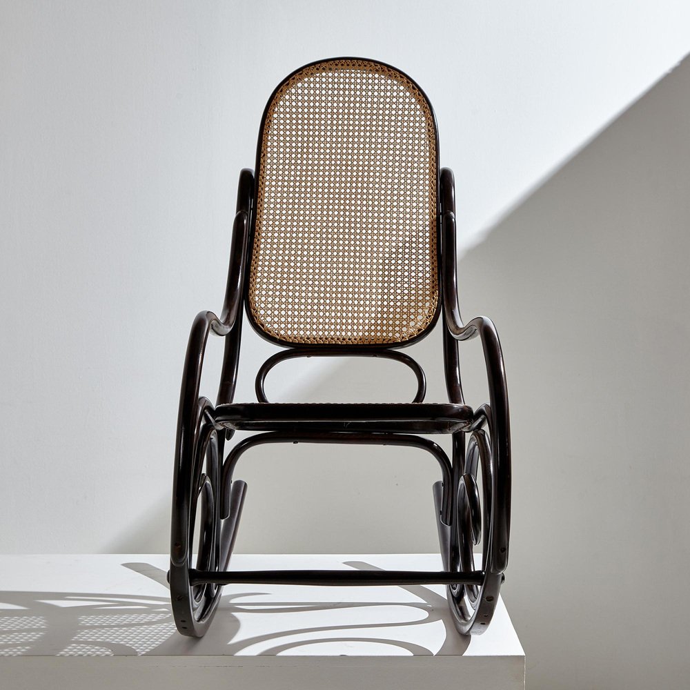 Model 825 Thonet Rocking Chair by Michael Thonet for Thonet, 1970s for ...